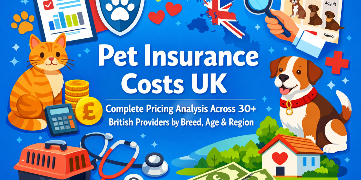 Pet Insurance Costs UK 2025: Prices by Breed, Age & Region