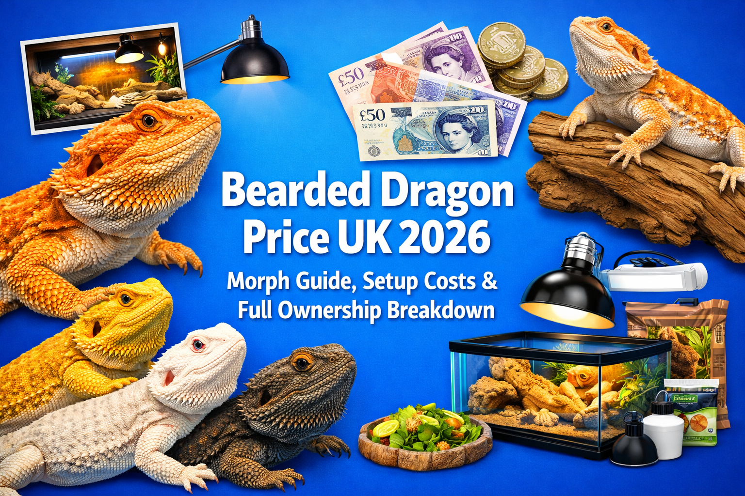 Bearded Dragon Price UK 2026 — Morph Guide